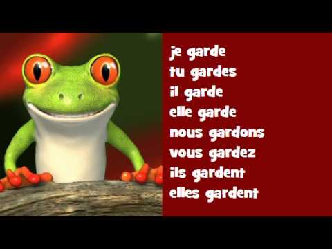 Conjugaison musicale # Indicatif Présent # Verbe = garder - YouTube