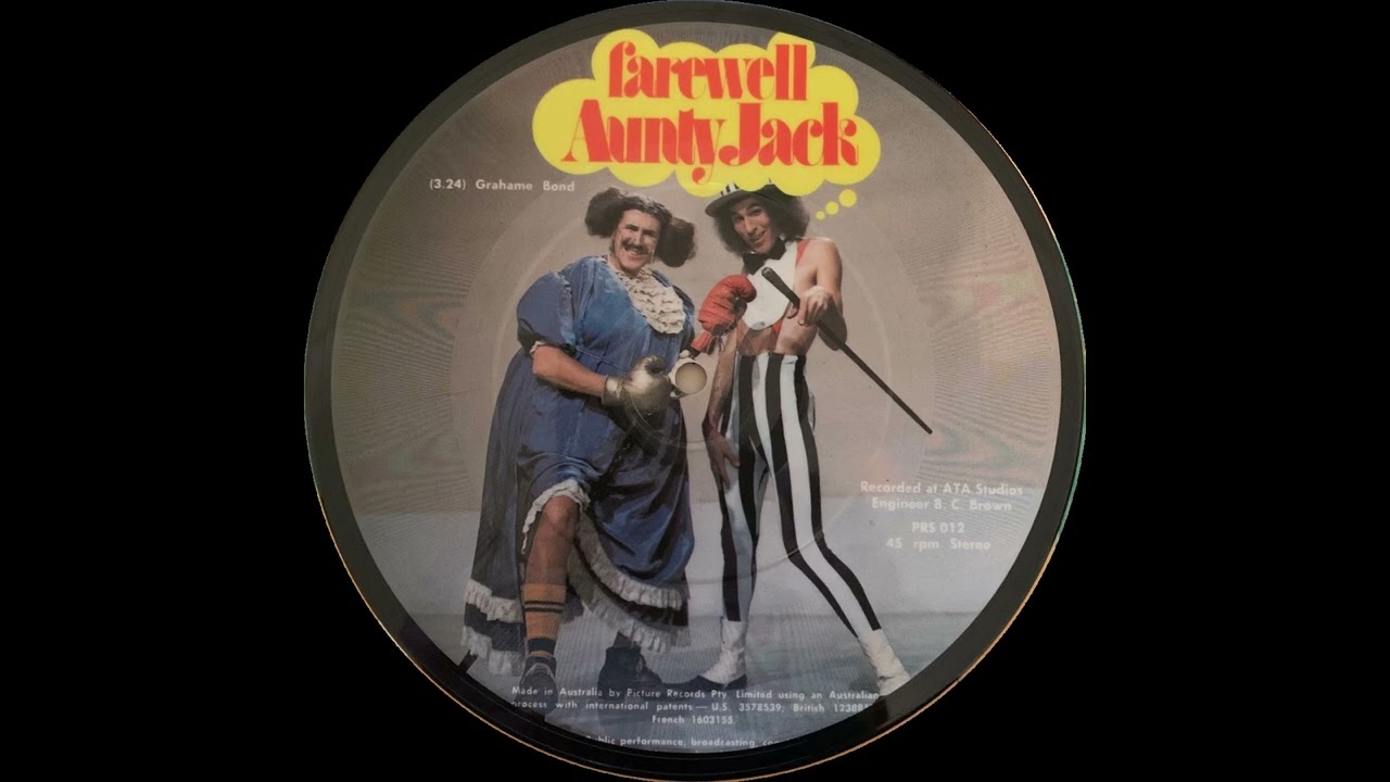 1974: Grahame Bond & Rory O'Donoghue - Farewell Aunty Jack - 45 - YouTube Music