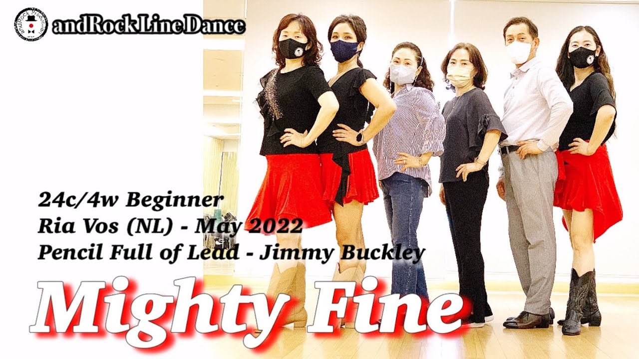 Mighty Fine Line Dance(Beginner) - Demo - YouTube