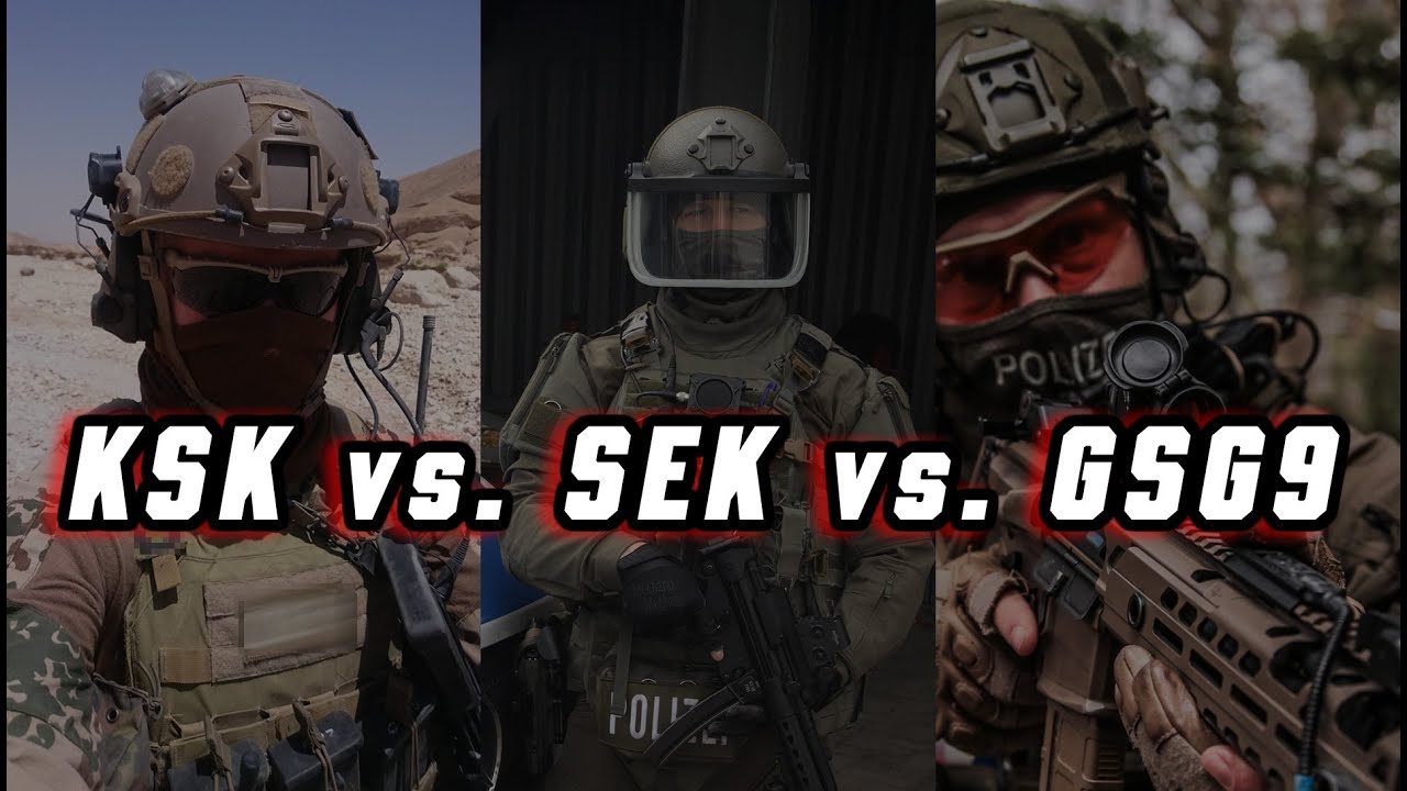 KSK vs. SEK vs. GSG9 (mit Ex-KSK Soldat Markus Gaul) - YouTube