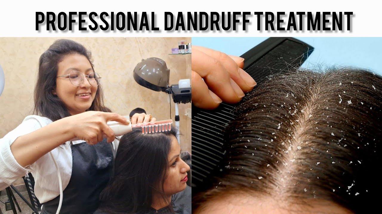 High frequency Dandruff treatment || professional use Step By Step ...