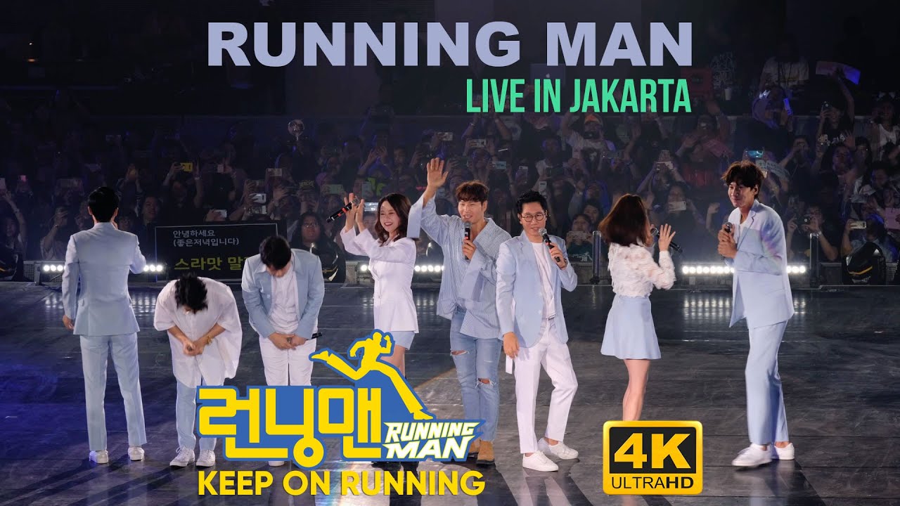 Running Man 런닝맨 Keep On Running Opening Part 1 Live in Jakarta 2019 (4K ...