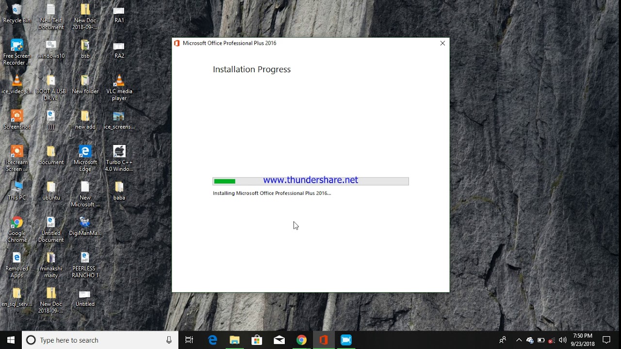how to install microsoft office 2016 - YouTube