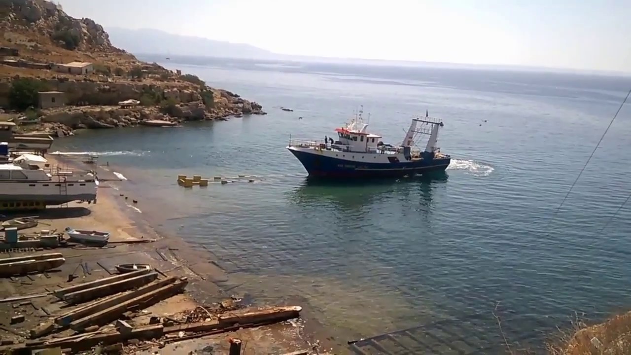ΑΝΕΛΚΥΣΗ ΑΝΕΜΟΤΡΑΤΑΣ ΣΤΟ ΚΑΡΝΑΓΙΟ ΤΗΣ ΚΑΛΥΜΝΟΥ - YouTube