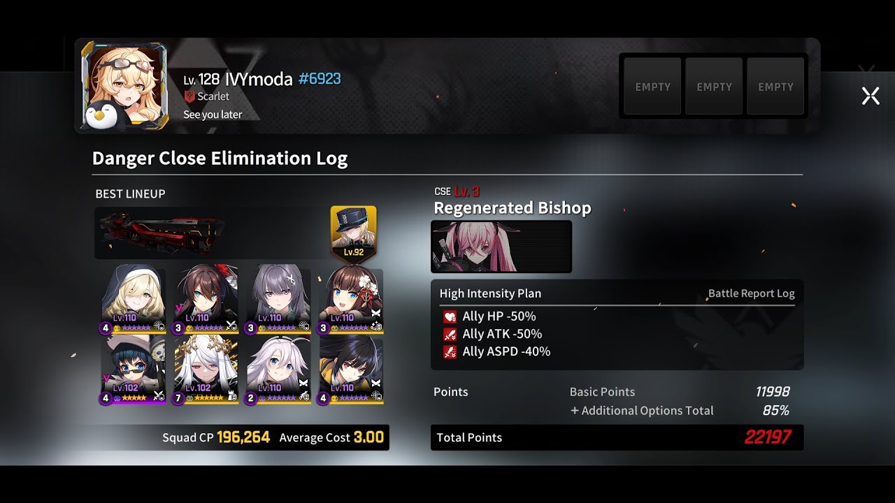 Counter:Side SEA | Regenerated Bishop 22197 | Danger Close [ Season 15 ...