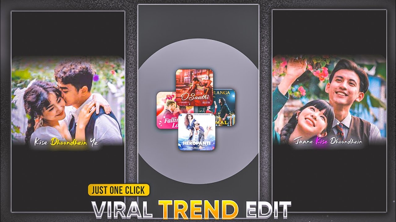New Trending Instagram Album Reels Lyrics Video Editing in Alight ...