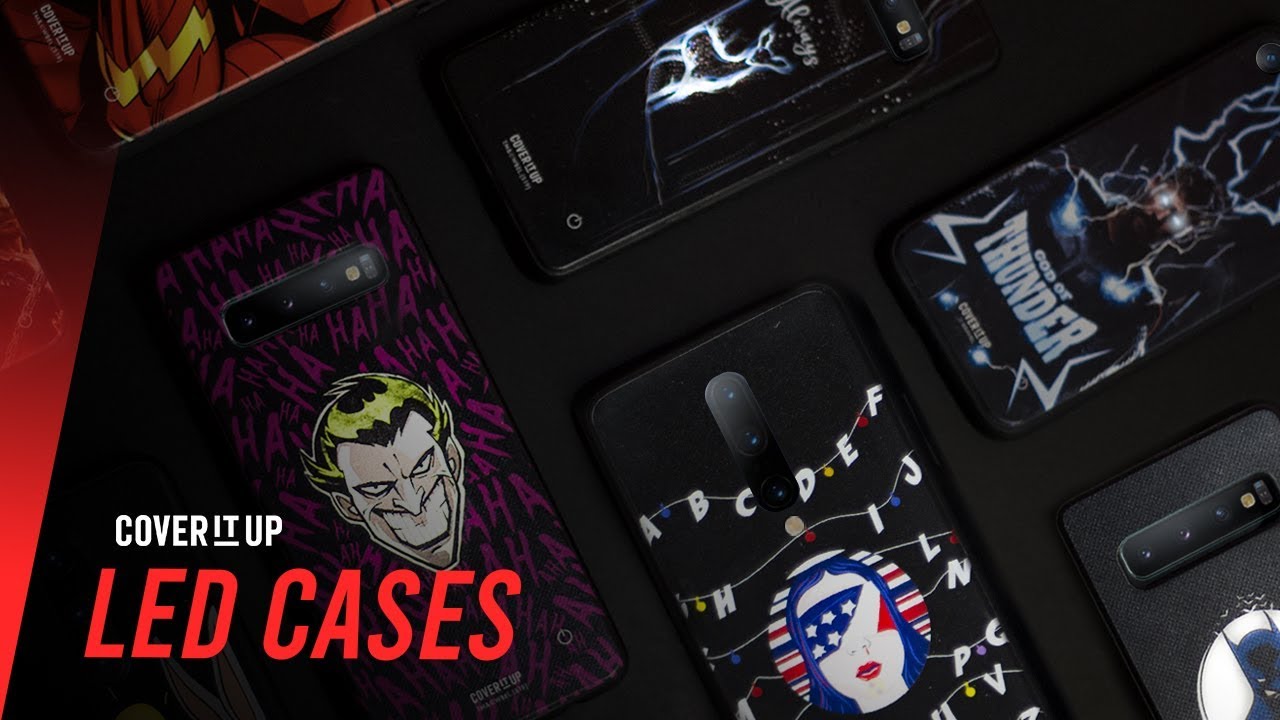 Coveritup Led Cases | Light it up! - YouTube