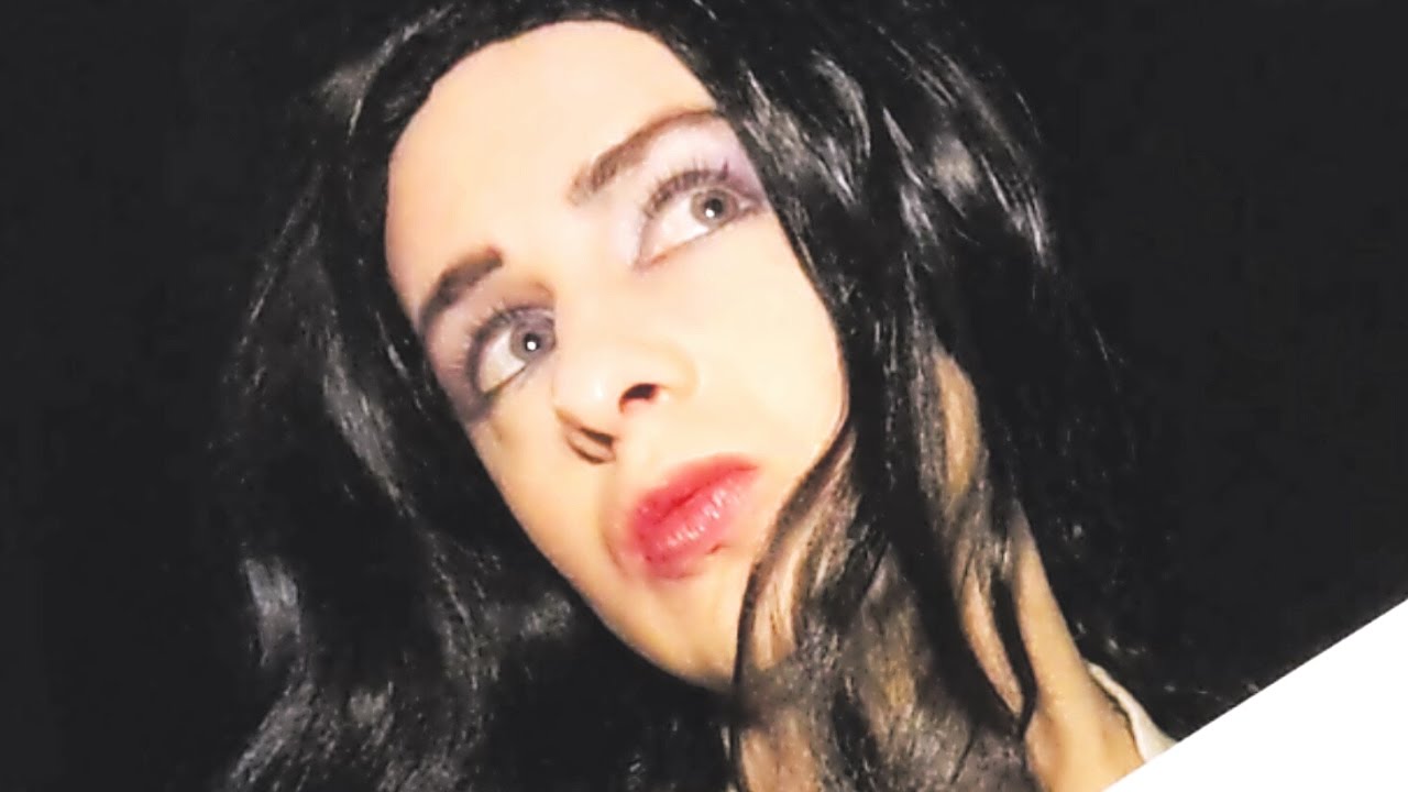 Beautiful White Brunette CD/TS - Makeup Pictorial/Tutorial - YouTube