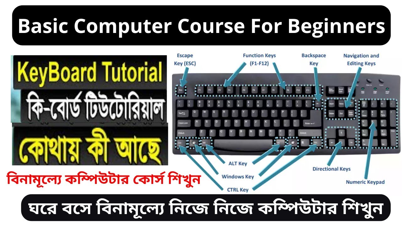 Basic Computer Course For Beginners Part-11 ।। Complete Computer ...