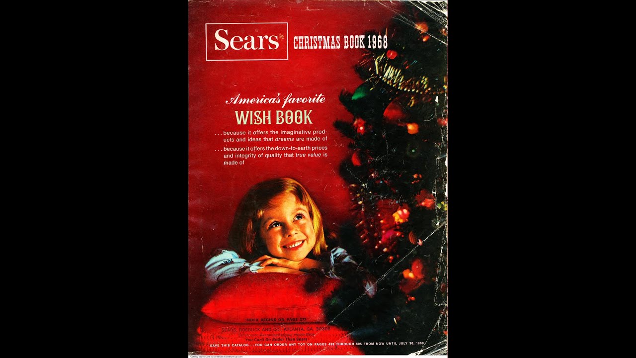 1968 Sears Christmas Wishbook - YouTube