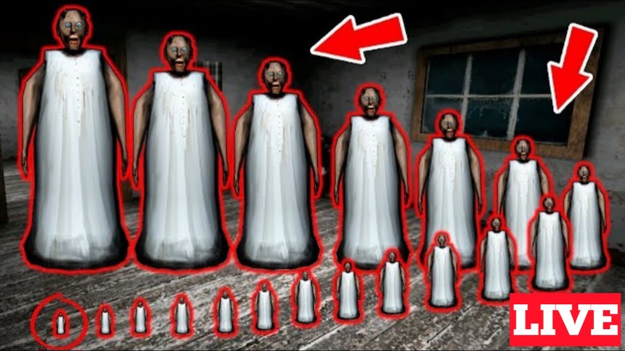 Granny Live Gaming ||Granny Gameplay Video Live ||Horror Escape Game ...