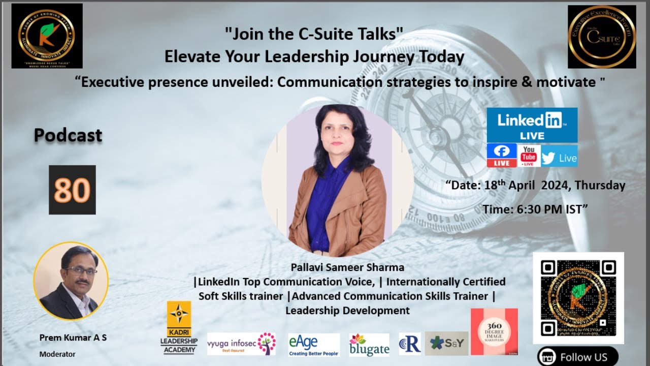 Executive Presence unveiled: Communication strategies to inspire - YouTube