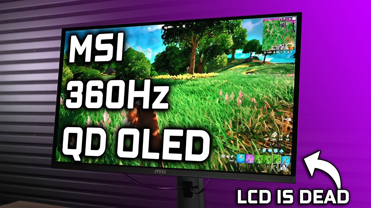 Best Value QD OLED - MSI MPG 271QRX 360Hz OLED Review - YouTube