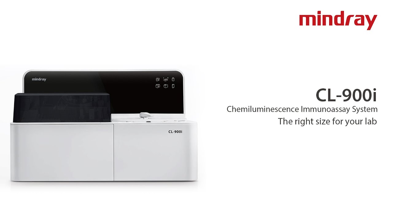 Mindray's CL-900i, A Compact & Robust Chemiluminescence Analyzer - YouTube