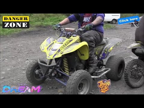 YAMAHA 90cc QUAD BRAND NEW - UP THE FARM ** PART 2 ** - YouTube