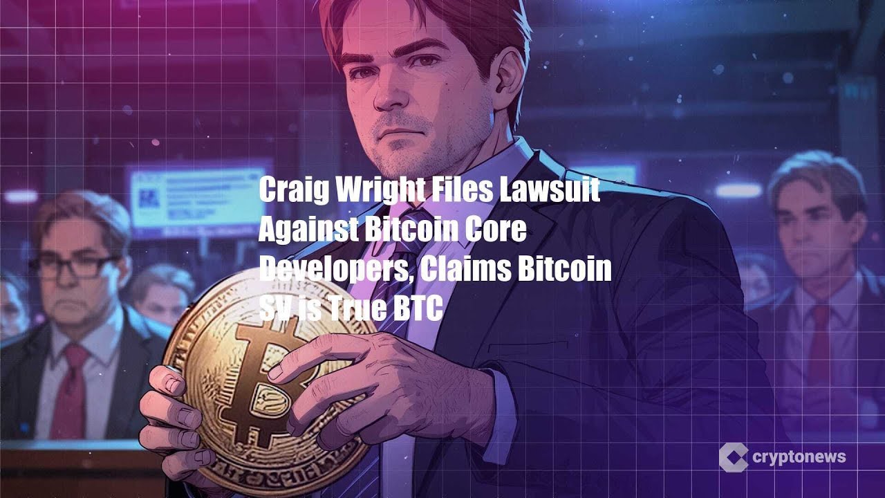 Craig Wright Files Lawsuit Against Bitcoin Core Developers, Claims ...