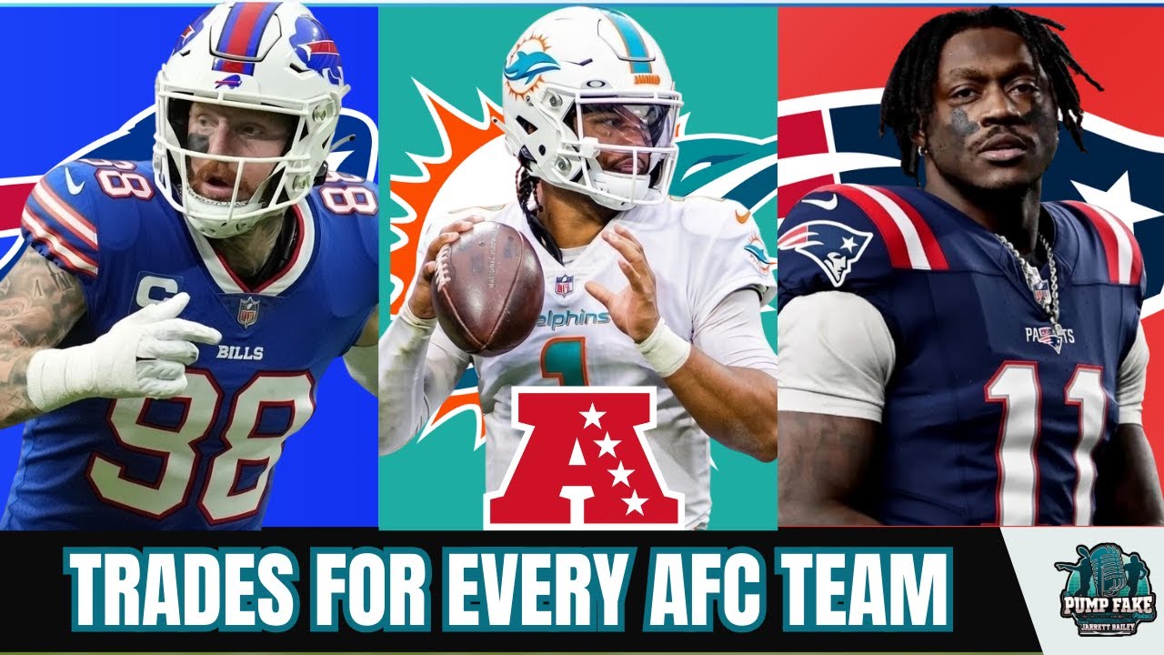 Predicting One Blockbuster Trade for All 16 AFC Teams - YouTube