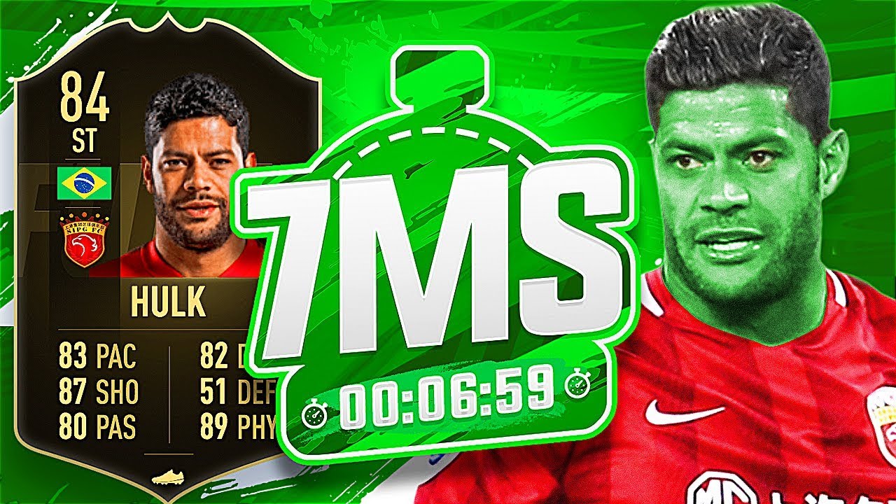 Worst Discard Yet Striker Hulk 7 Minute Squad Builder Fifa 19