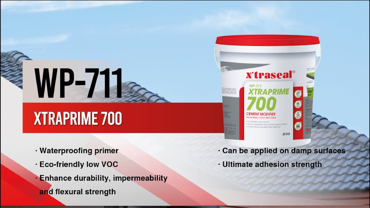 x'traseal WP-711 xtraprime 700 Cement Modifier Water-Based Copolymer ...