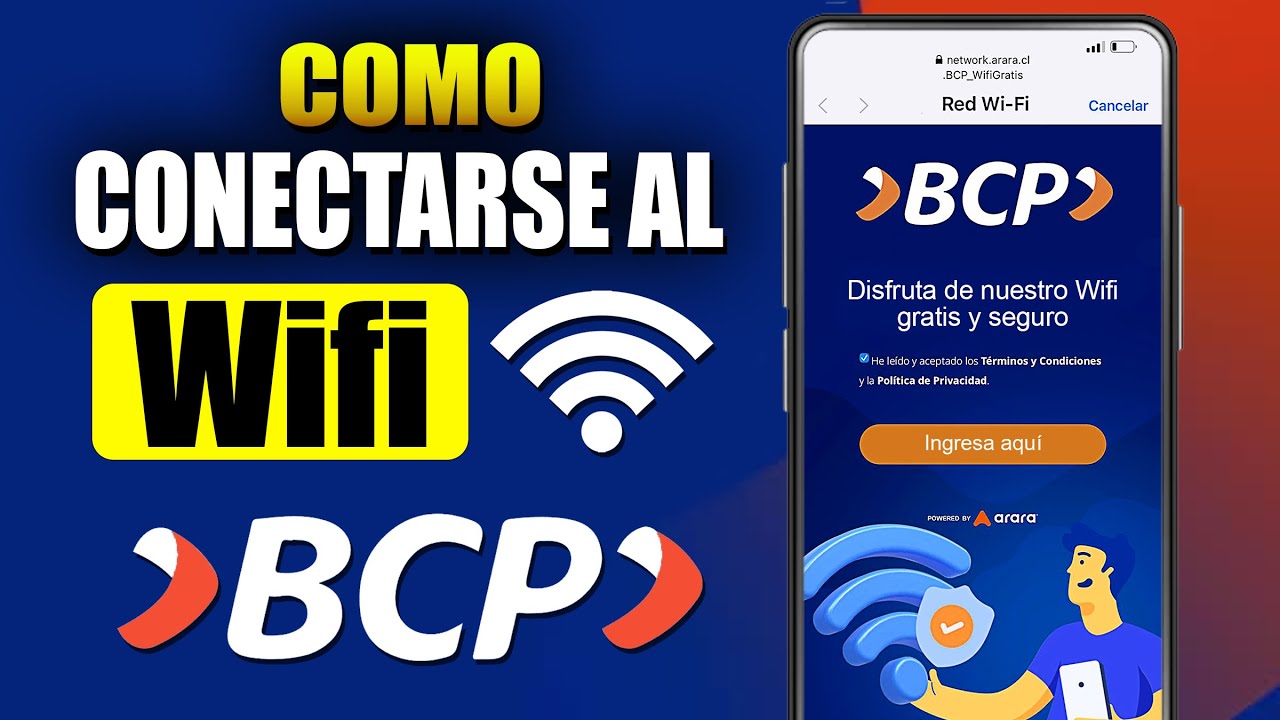Como conectarte al WIFI del BCP (Paso a paso) - YouTube