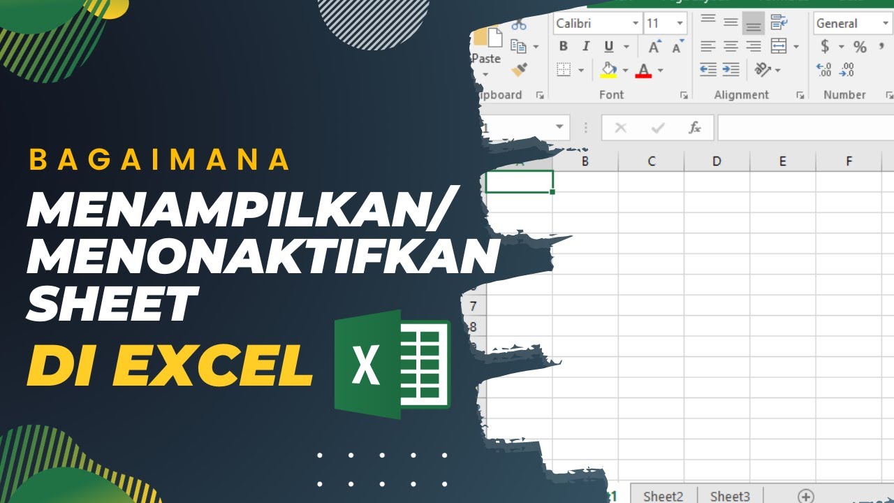 Cara menampilkan sheet di Excel | Menyembunyikan atau Memunculkan ...