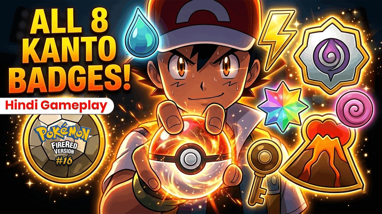 All 8 Gym Badges Collected! The Road to Elite Four Begins! 🏆 [Pokémon ...