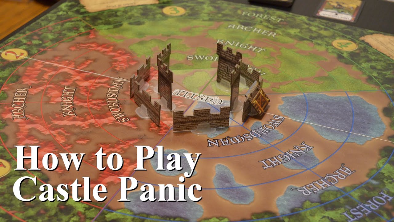 How to Play Castle Panic - YouTube