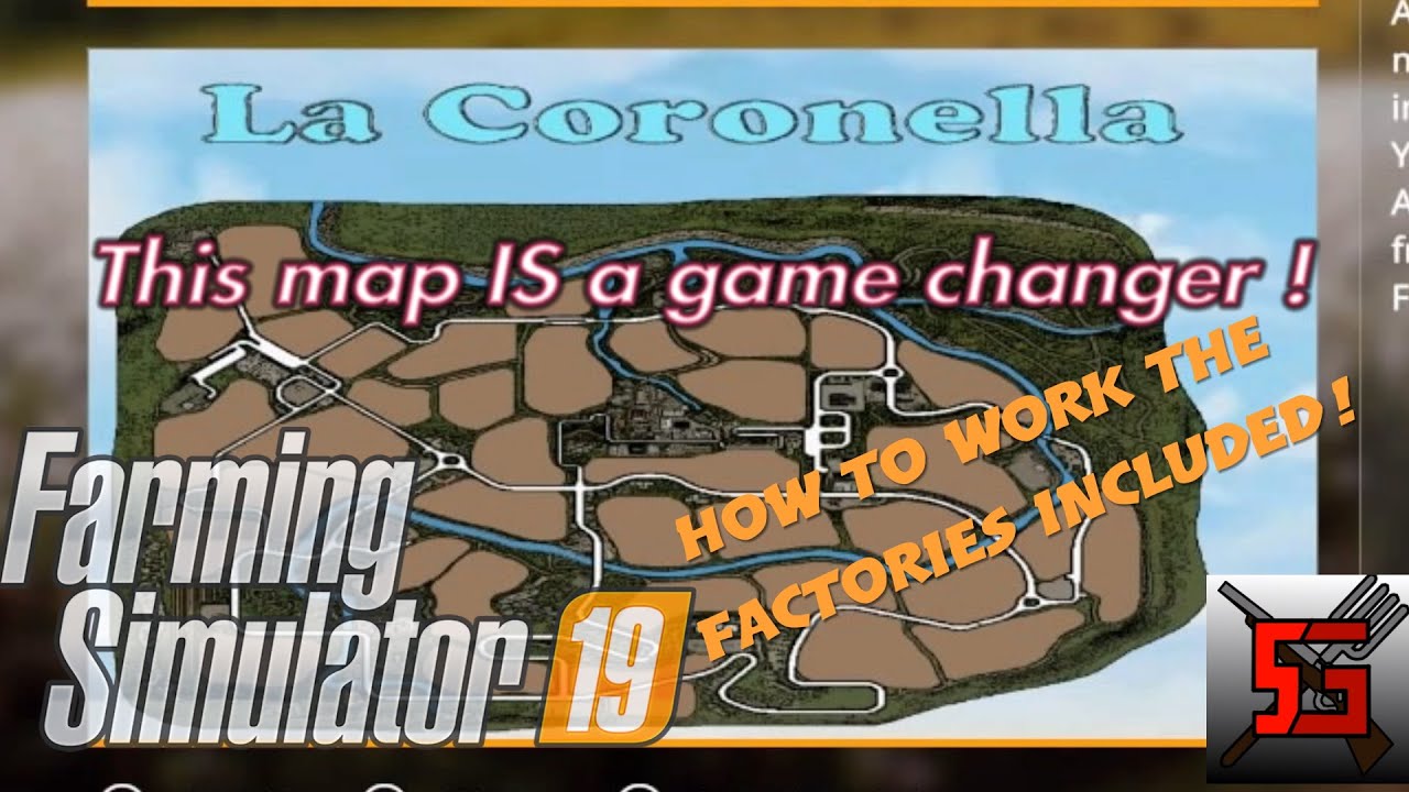 This map changes everything! Farming simulator 19/PS4 - YouTube