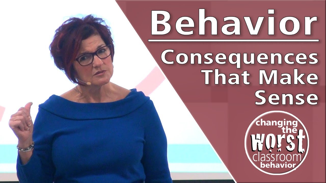 Behavior: Consequences That Make Sense - YouTube