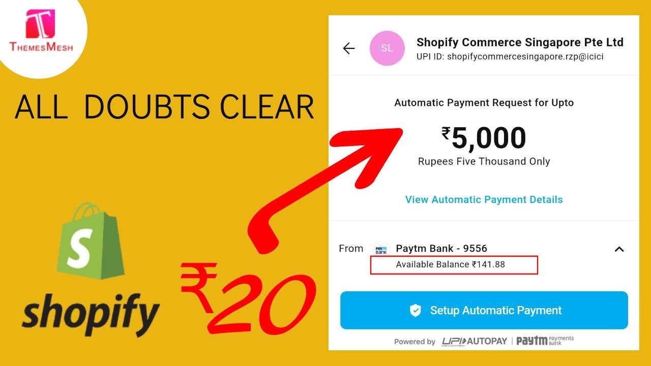 All Shopify plans🤑 doubts are clear in one Video ll The Reality of ₹20 ...