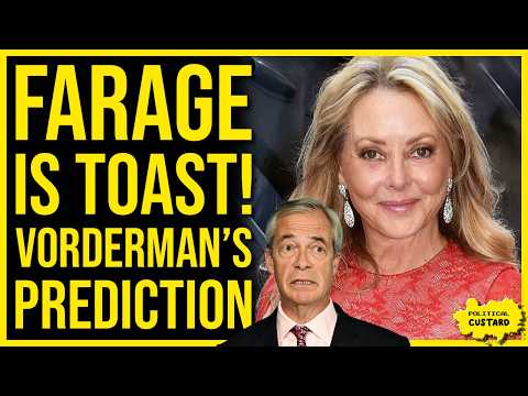 FARAGE IS TOAST! Carol Vorderman Predicts The End Of Nigel & Reform & She's Not The Only One...