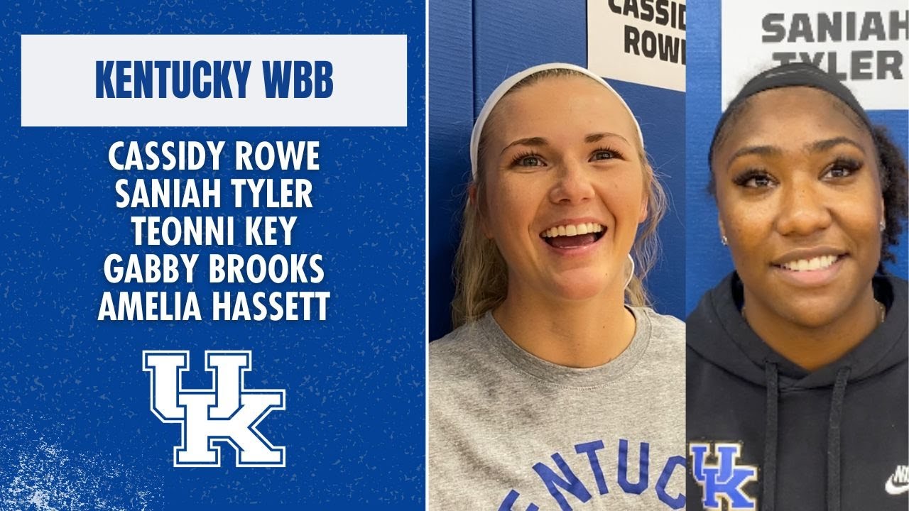 Rowe, Tyler, Key, Brooks, and Hassett summer interviews | Kentucky WBB - YouTube