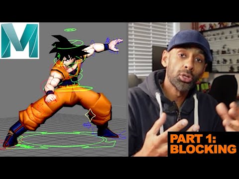 Goku In Game Animation Jump Blocking Pass - PART 1 - YouTube