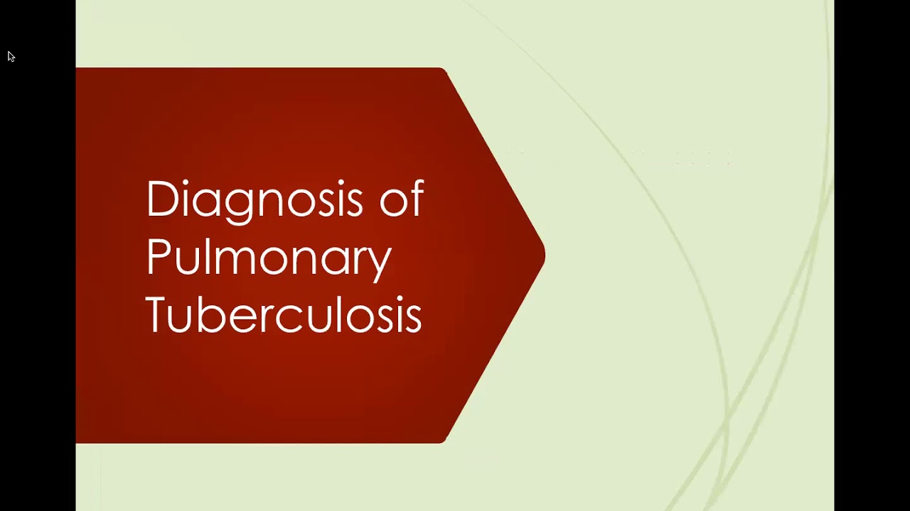 Surgery in Tuberculosis - YouTube