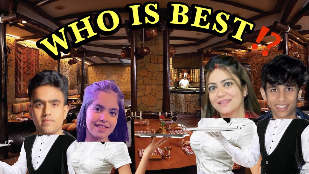 Best Waiter/Waitress Award Goes To....🏆 - YouTube