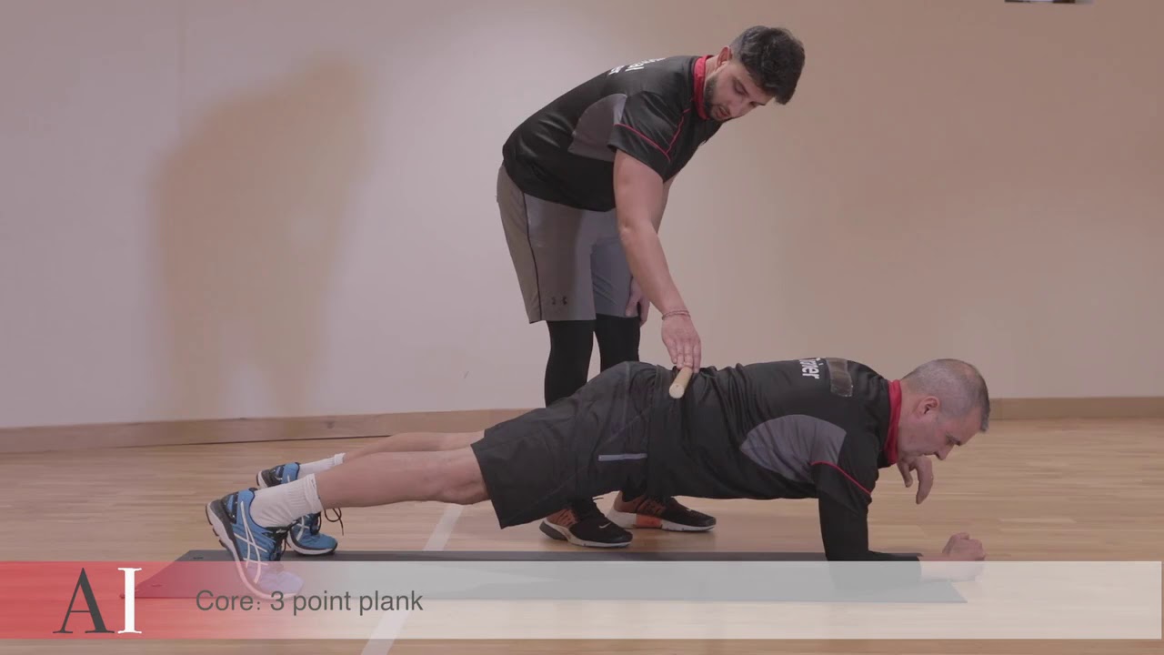 3 Point Plank 1 - YouTube