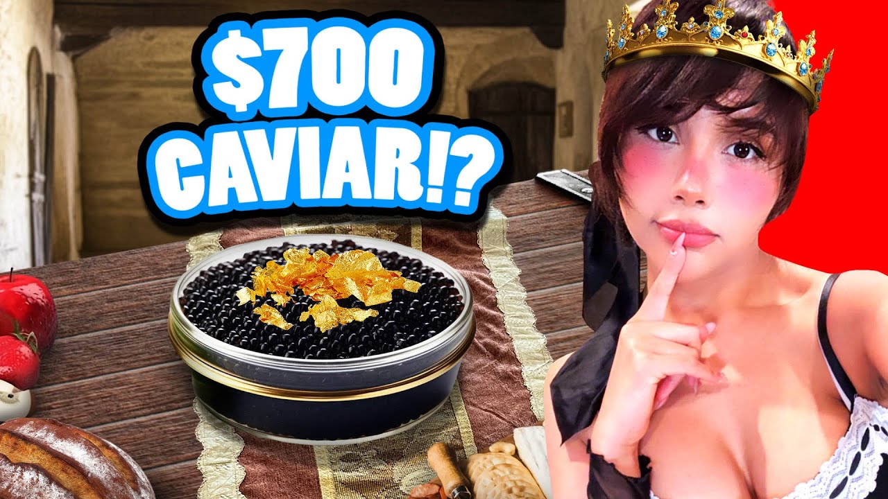 700$ Caviar Tasting!!! - YouTube