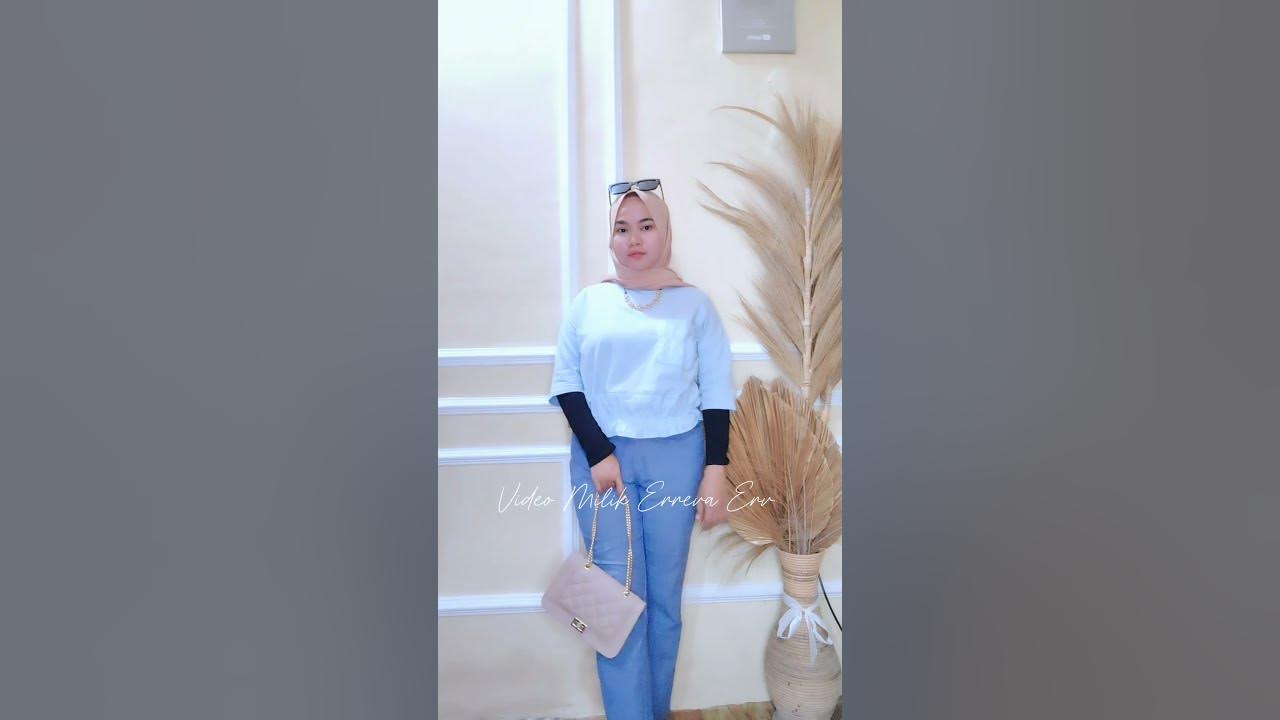 Ootd hijab BB gemuk | Ootd hijab BB 60kg #ootdhijab #outfitideas - YouTube