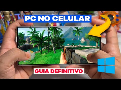 FINALMENTE COMO JOGAR JOGOS DE PC NO CELULAR! - NOVO TUTORIAL COMPLETO!