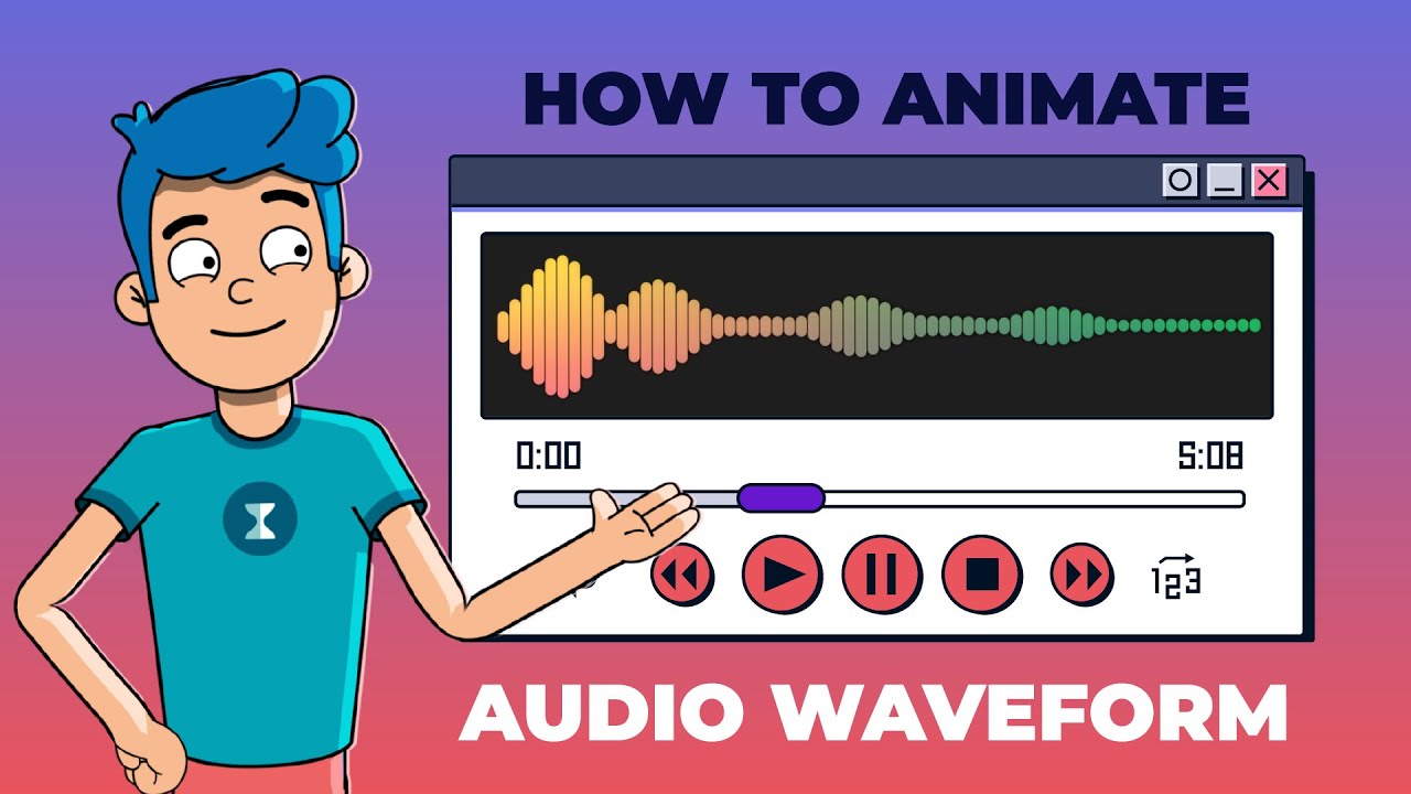 How to Animate Audio Waveforms with After Effects | Quick Tutorial - YouTube