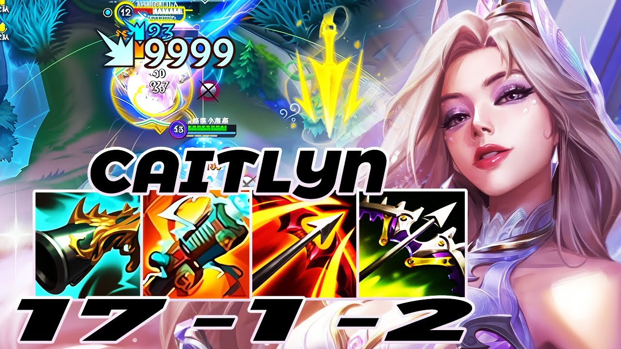 New Patch 6.3 - PENTA KILL 😱😱 WILD RIFT ADC CAITLYN GAMEPLAY | 17 -1 -2 ...