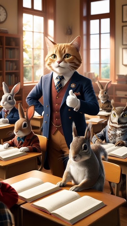 Professor Paws teaching #cat #shorts #catlover #animals - YouTube