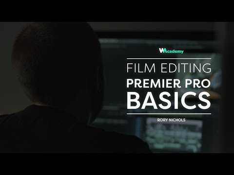 Film Editing 101: Premier Pro Basics By Rory Nichols | Wedio - YouTube