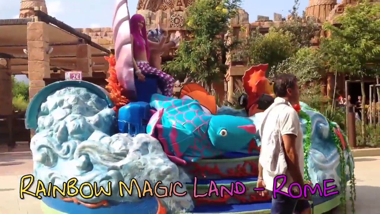 Rainbow Magic Land - Rainbow Magic Land Theme Park Rome - YouTube