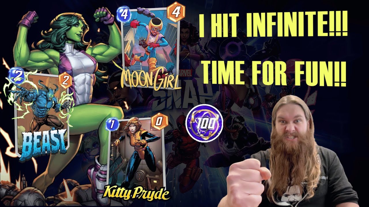 I Hit Infinite! (Time for Fun with Kitty Hulk) - Marvel Snap Rating ...