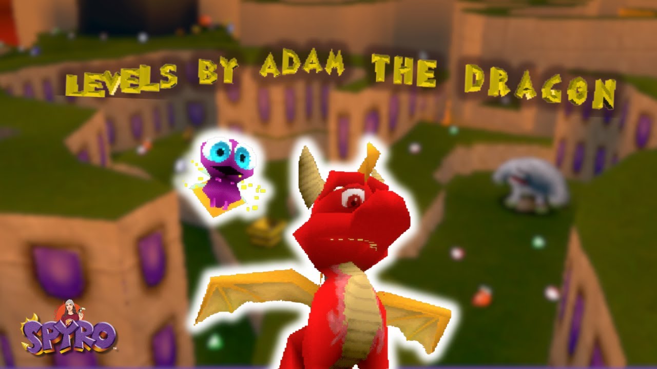 New Lava-Themed Spyro Fan Level 🌋 | Lava Cliffs by Adam the Dragon ...