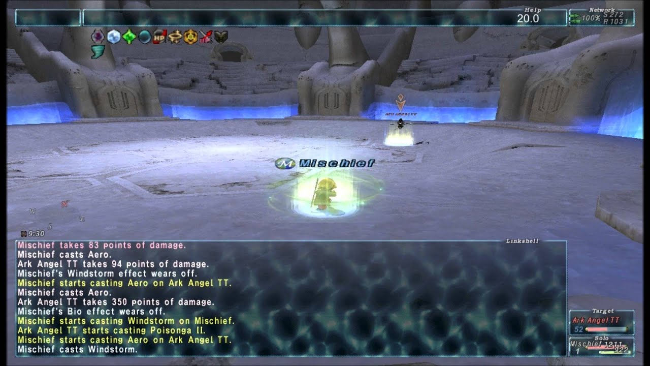 FFXI - SCH Ark Angel TT Solo (Normal) - YouTube