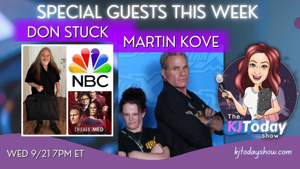 KJ TODAY: SPECIAL GUESTS DON STUCK PLUS COBRA KAI'S MARTIN KOVE - YouTube