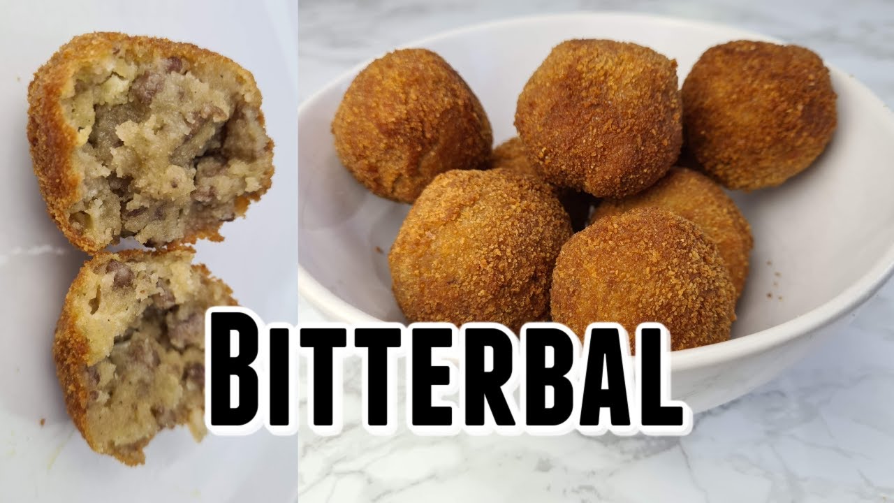 Recipe: How To Make Homemade Bitterballen/Croquettes..Easy Party Snacks ...