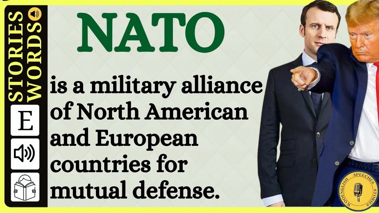 NATO || Learn English Through Story ||Graded Reader |English Listening ...